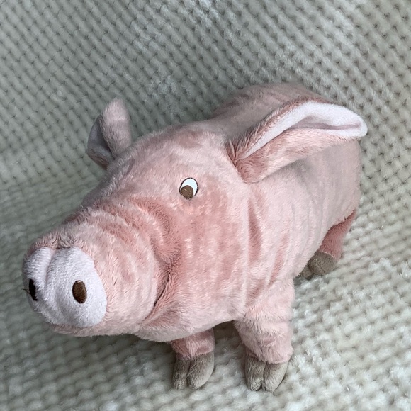 IKEA | Toys | Ikea Plush Pink Pig Stuffed Farm Animal W Embroidered ...